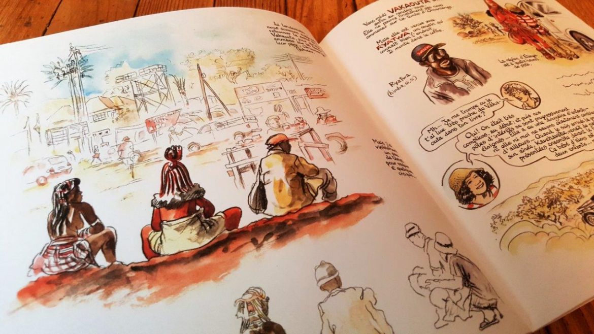 Rouge Himba de Solenn Bardet et Simon Hureau - Carnets de Week-Ends