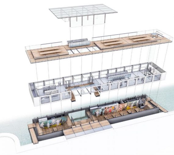 Fluctuart, le premier centre d’art urbain flottant au monde ouvre à ...