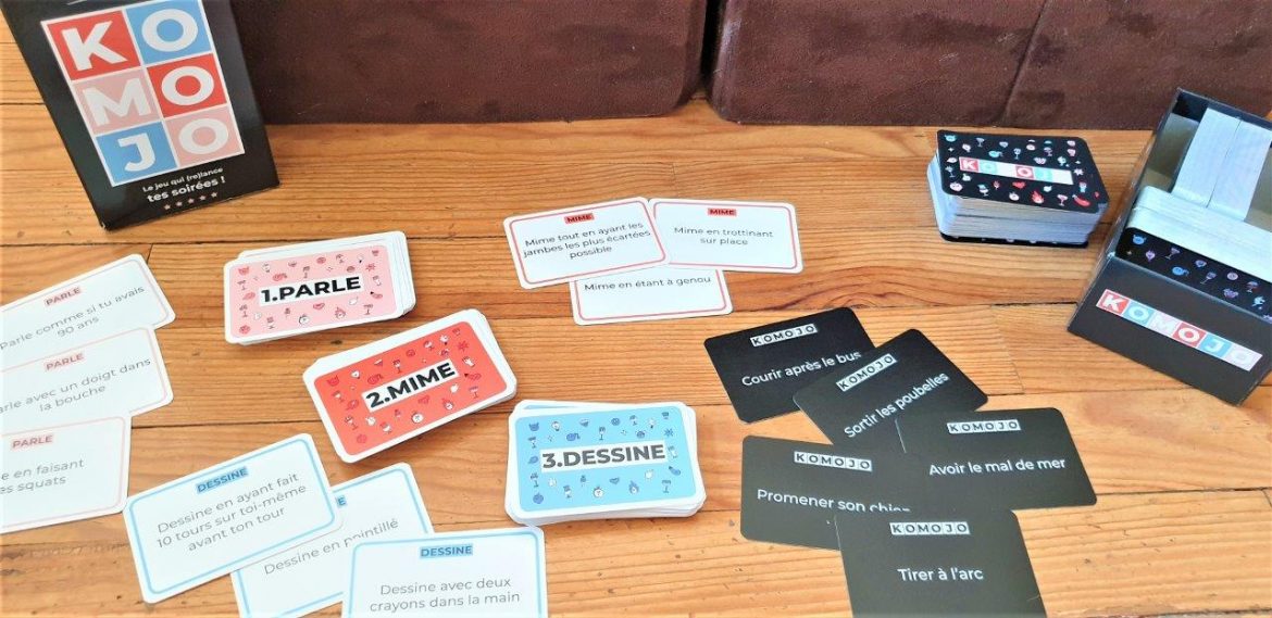 Le jeu Komojo - Carnets de Week-Ends