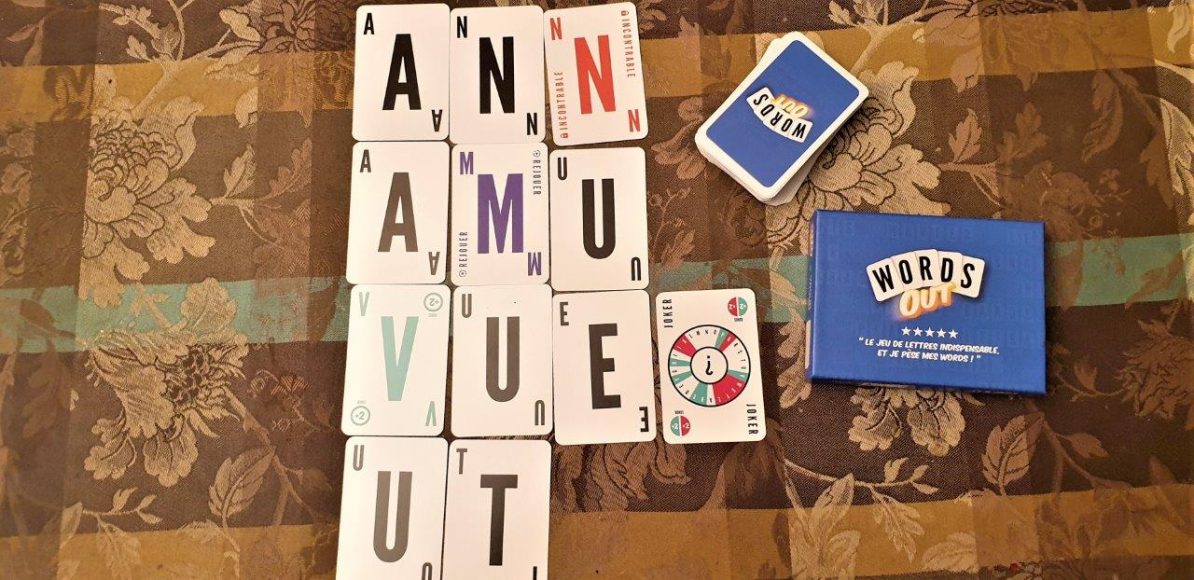 Jeu Words Out - Carnets de Week-Ends