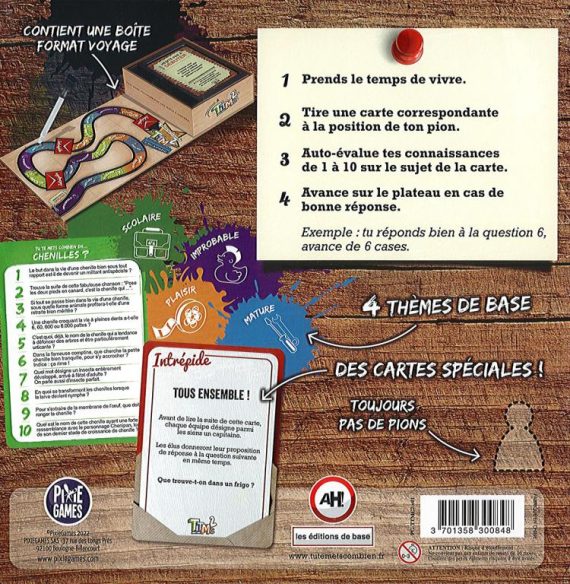 Jeu de société TTMC - Tu te mets combien ? Un Jeu d'ambiance / quiz ...